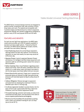3400 Series: Table Model Universal Testing Machines | Instron