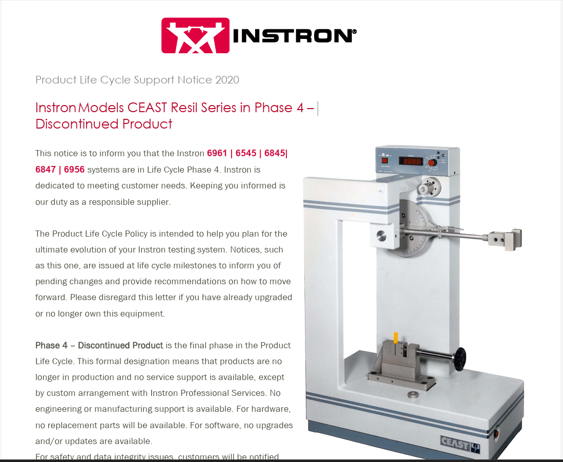 MELT FLOW TESTERS Access to our Latest Technology | Instron