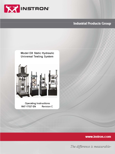 Manual Archives | Instron